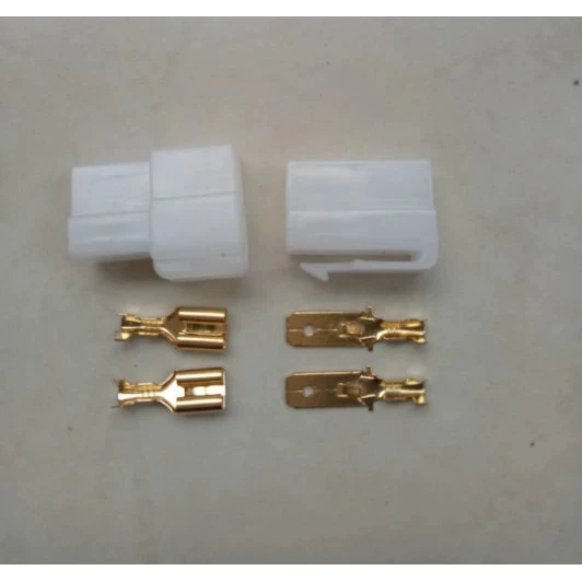 Jual SOCKET 2 PIN BESAR + SKUN / SOKET MOTOR / KONEKTOR / KABEL MOTOR ...