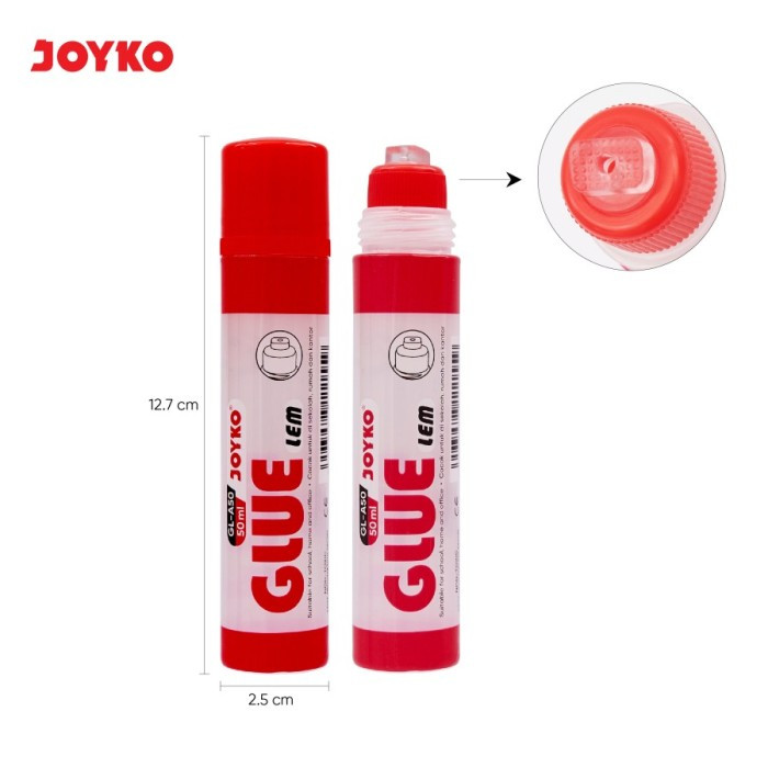 Jual LEM KERTAS CAIR JOYKO 50ML GL-R50 | Shopee Indonesia