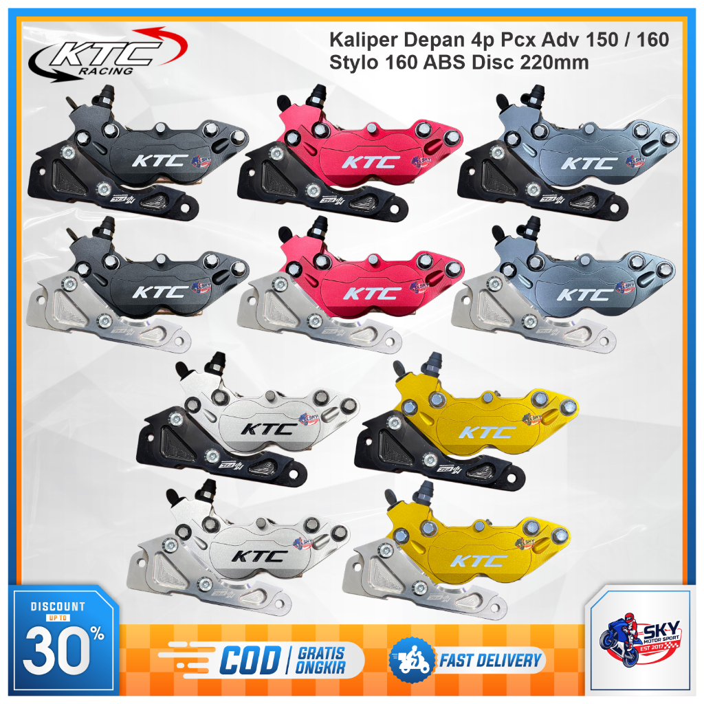 Jual Kaliper Depan KTC Pcx Adv 150 / 160 Stylo 160 ABS Plus Bracket ...