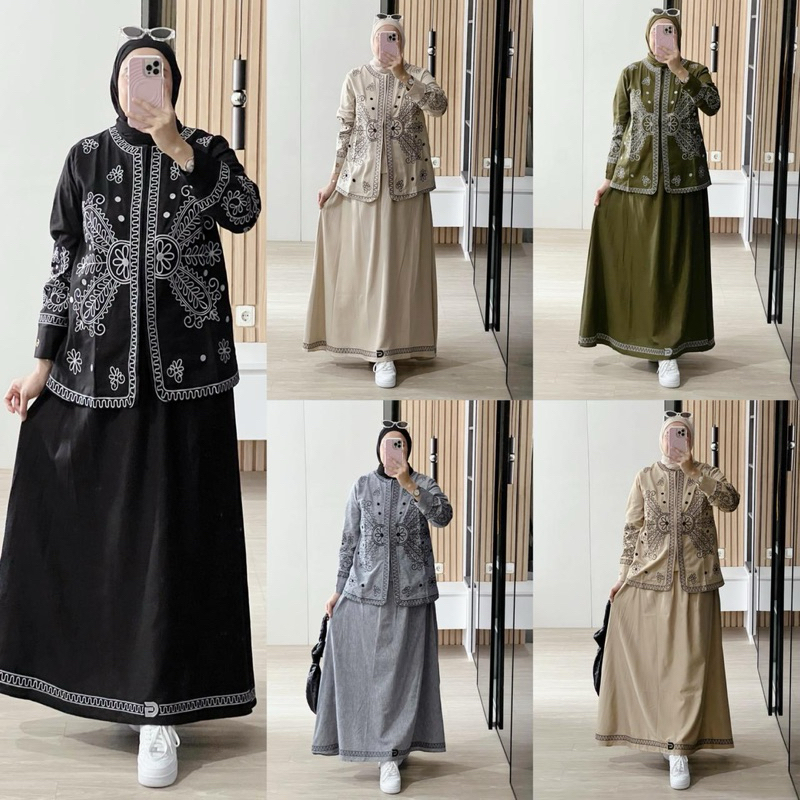 Jual SHABIRA RAYANZA,FLORINA, RAZETA ONE SET ori Gagil | Shopee Indonesia