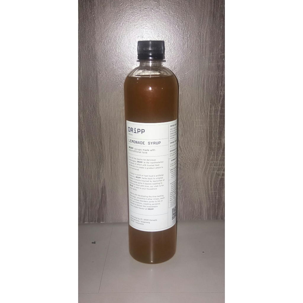 Jual Dripp Syrup 760ml / Rasa Lemonade | Shopee Indonesia