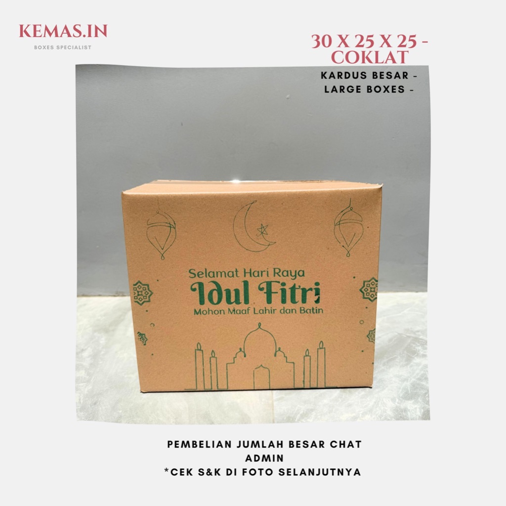 Jual Box Parcel 30x25x25 cm Kardus | Parcel | Lebaran | idul Fitri ...