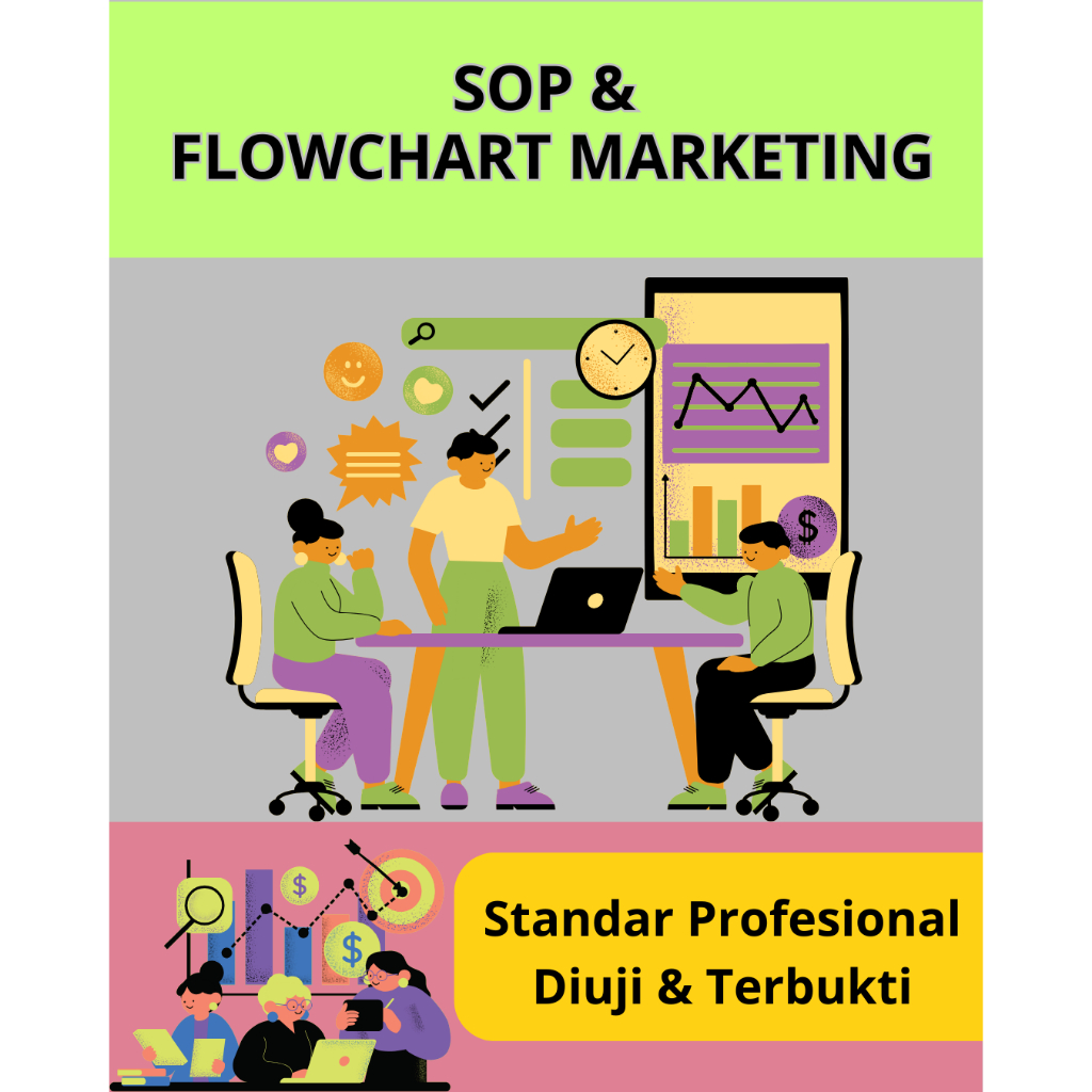 Jual Paket SOP & Flowchart Marketing: Panduan Standar Operasional ...
