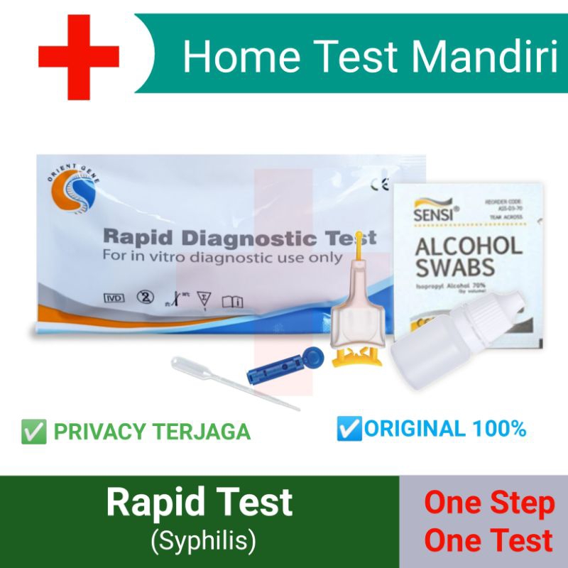 Jual Alat Test Syphilis / Sifilis Cassette 1 Set Orientgene | Shopee ...
