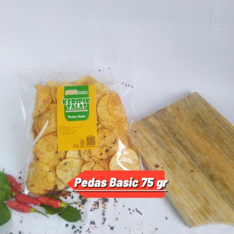 Jual Keripik Talas Pedas Basic 75 gram | Shopee Indonesia