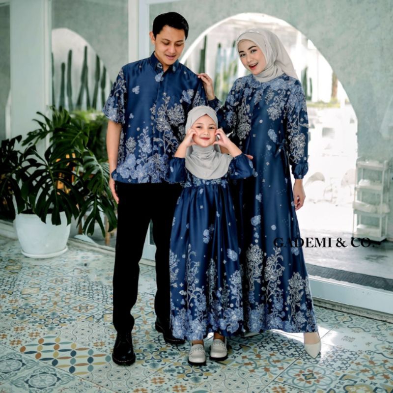 Jual Serambit silk premium setelan keluarga/serambit MALAKA edisi ...