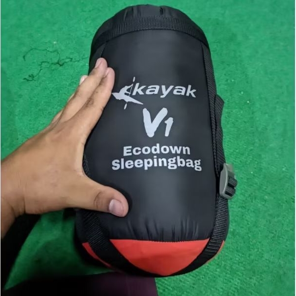 Jual Sleeping Bag Kayak Ecodown V1 [Second Like new] | Shopee Indonesia