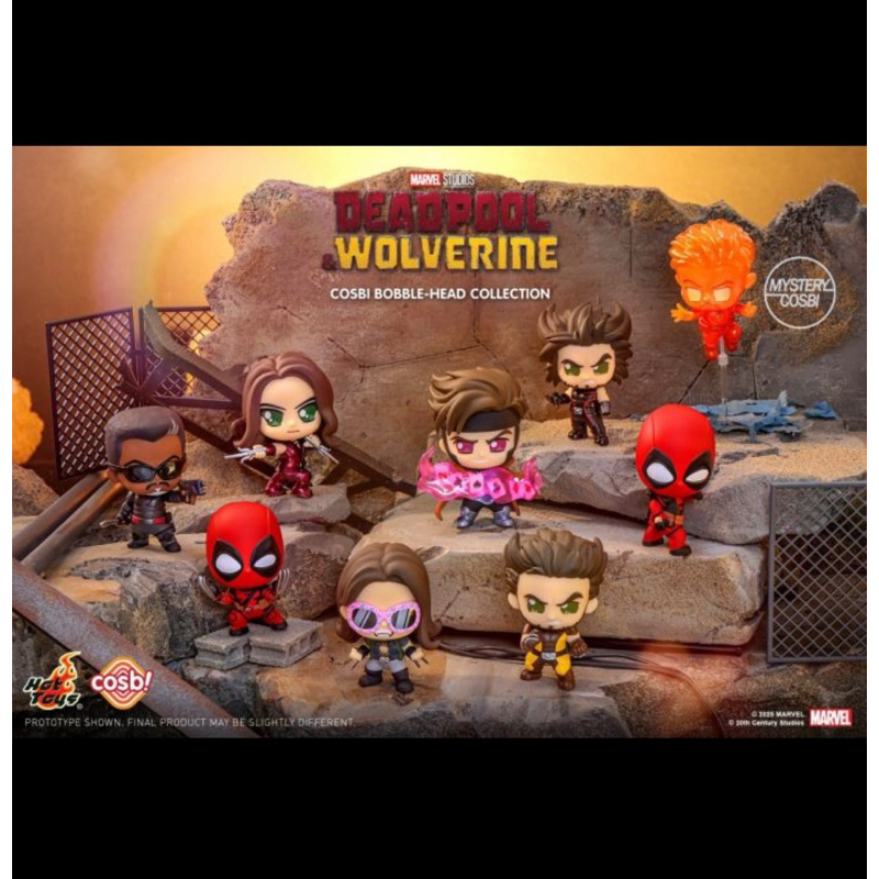 Jual Hot Toys Cosbi Cosbaby Deadpool & Wolverine Series 2 Marvel ...