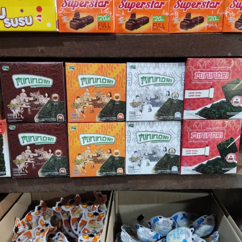 Jual Mininori Rumput Laut Aneka Rasa | Shopee Indonesia