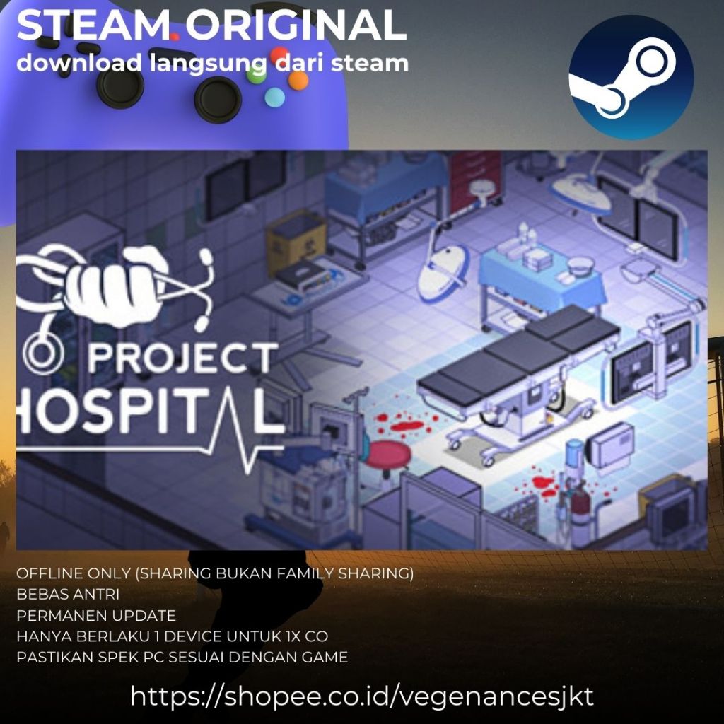 Jual Project Hospital PC Game & Mac Sharing Original + Latest Update ...