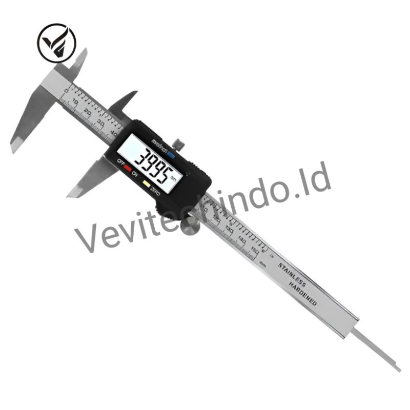 Jual Jangka Sorong Sigmat Digital Vernier Caliper / Kaliper 150mm Stainless | Shopee Indonesia