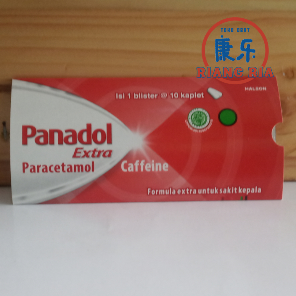 Jual PANADOL EXTRA PARACETAMOL CAFFEINE 10 KAPLET sakit kepala sakit gigi | Shopee Indonesia