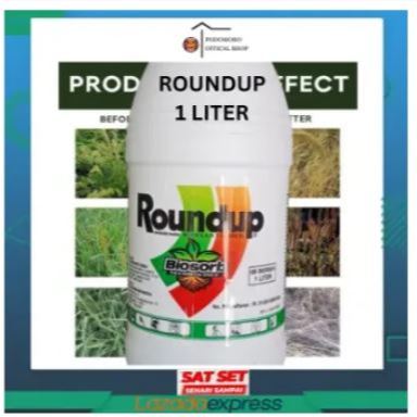 Jual Roundup Rumput 1 liter Herbisida Pembasmi Rumput Liar 1 liter ...