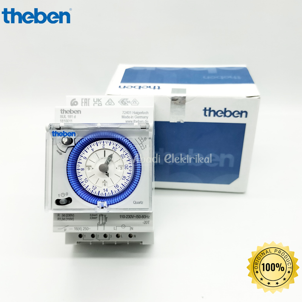 Jual Timer Analog Theben SUL 181 D / SUL181D ORIGINAL | Shopee Indonesia