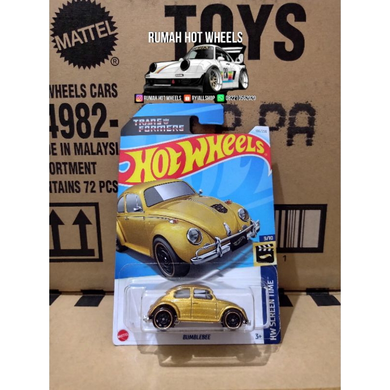 Jual HOT WHEELS BUMBLEBEE GOLD V2 SNI ORIGINAL MATEL | Shopee Indonesia