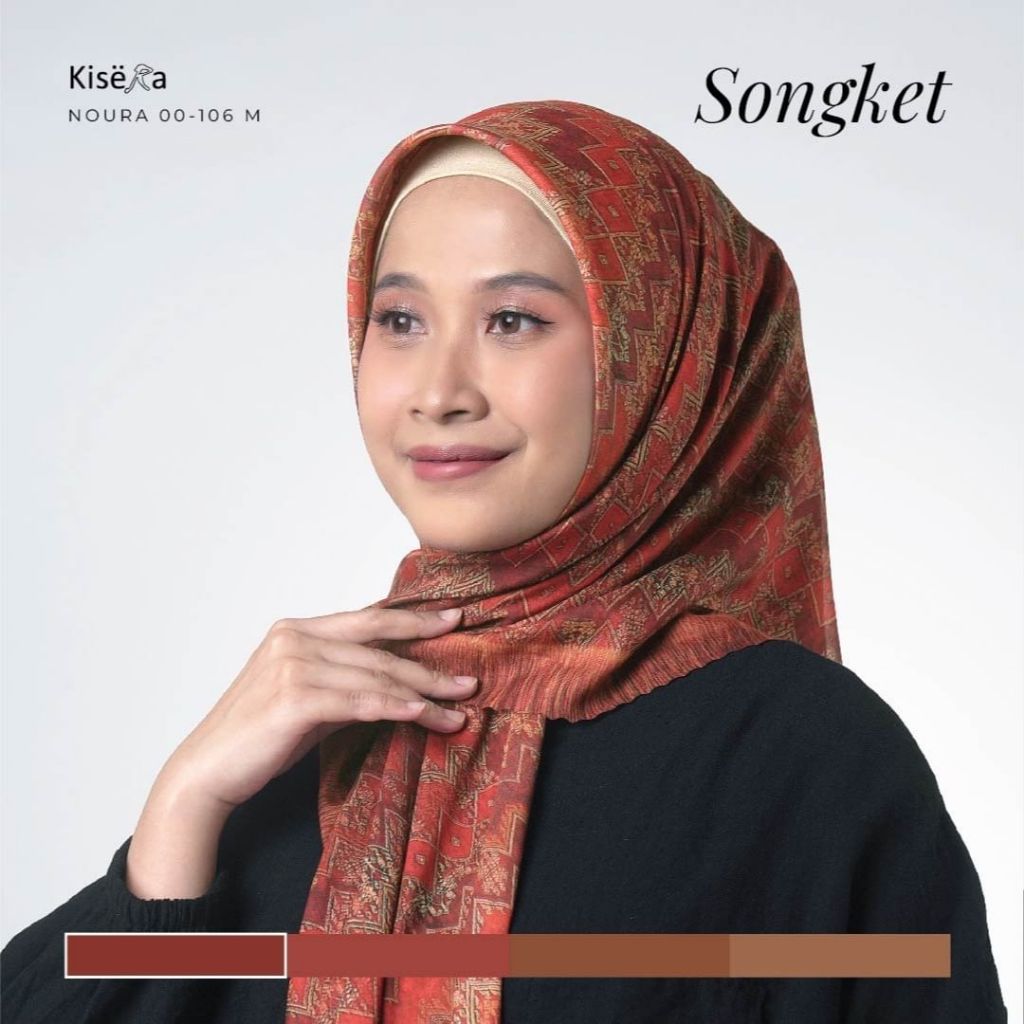 Jual Kisera Official | Artificial Texture Noura 106 | Satu Kerudung ...