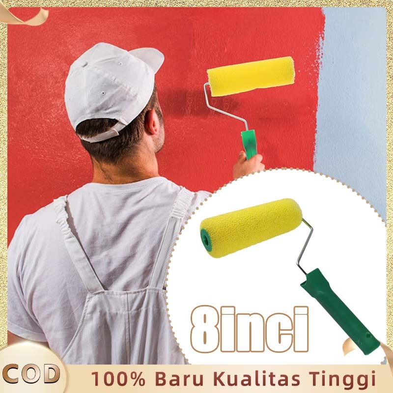 Jual Kuas Roll Cat Kuas Roll Cat Dinding Motif 8inch Tekstur Texture ...