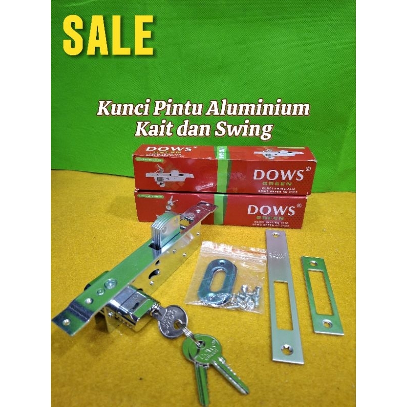 Jual Kunci Aluminium Kecil DOWS KC 9123 dan 9423 Kunci Kait Kunci Swing ...