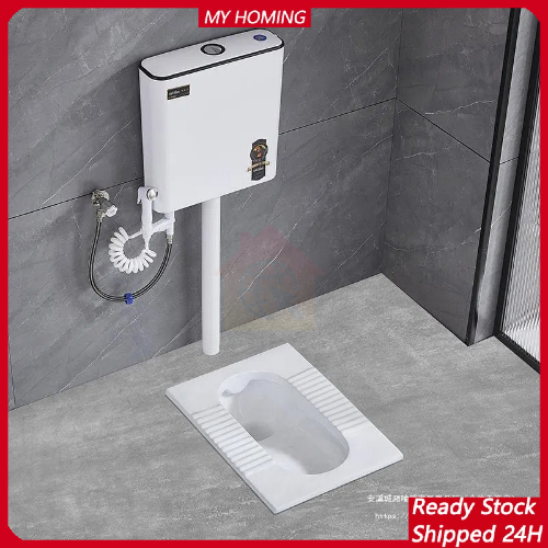 Jual 【Harga Minimum】 Kloset Jongkok Mr. Tao 506 1 Set Watertank Flush, Kloset Jongkok Keramik ...