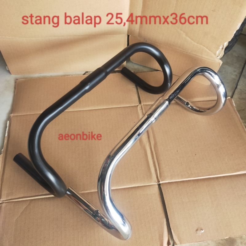 Jual handlebar dropbar inter stang balap diameter 25,4mm standar stang sepeda fixie roadbike ...