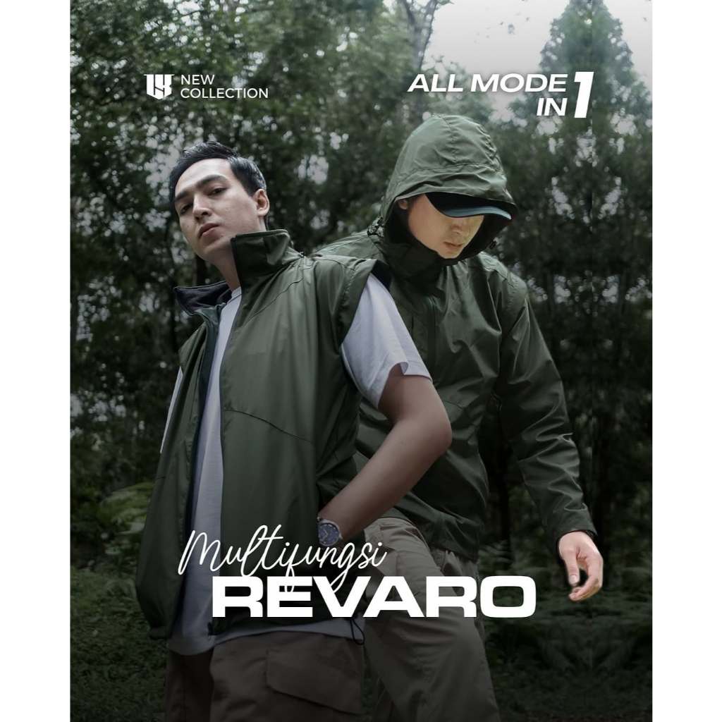 Jual Larisko Jaket Multifungsi Revaro 7 In 1 | Waterproof | Shopee Indonesia