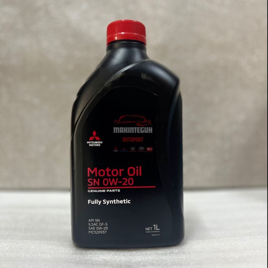 Jual Oli Mesin Bensin SN 0W-20 Gasoline Engine Oil Asli Mitsubishi ...