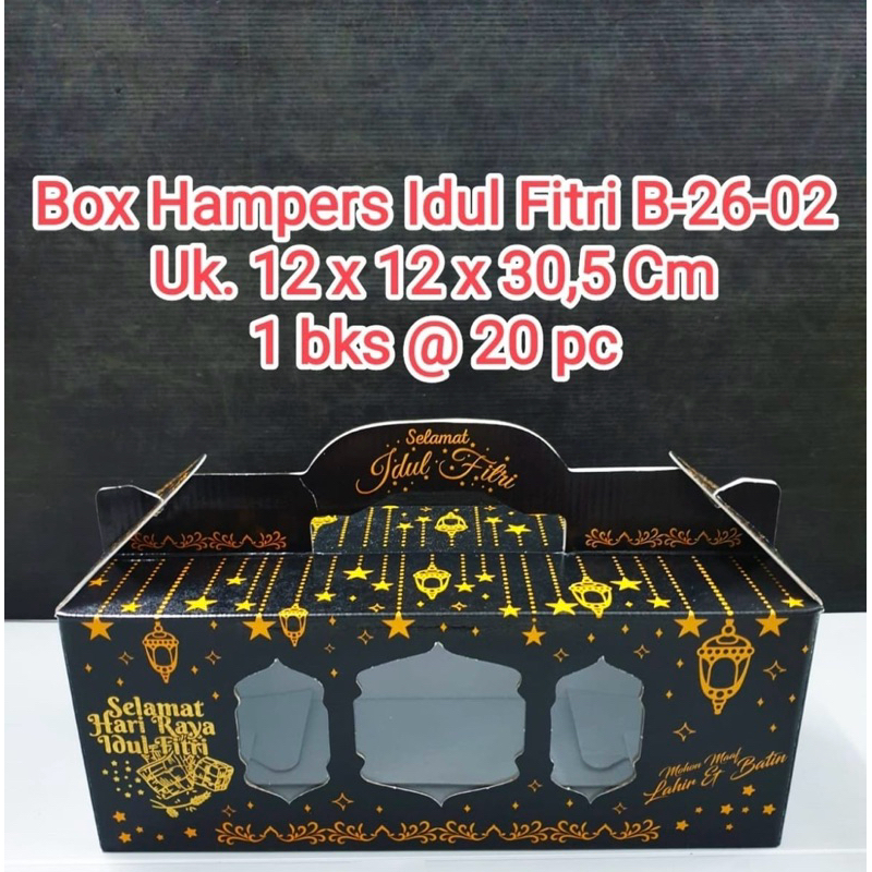 Jual 1 Pcs Box Hampers Lebaran 2025 - Kotak Bingkisan Parcel Elegan ...