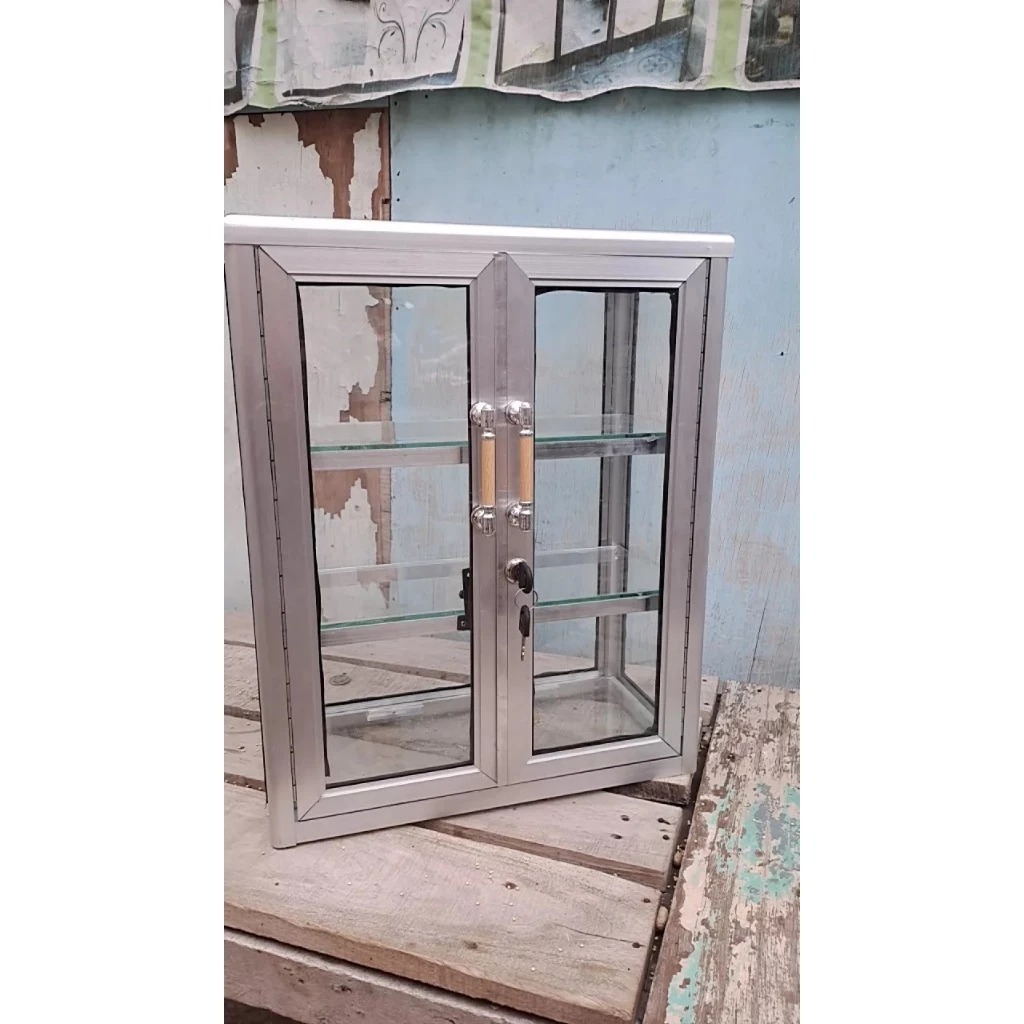 Jual etalase roko/etalase jualan/etalase50*25*50/etalase warung/etalase ...