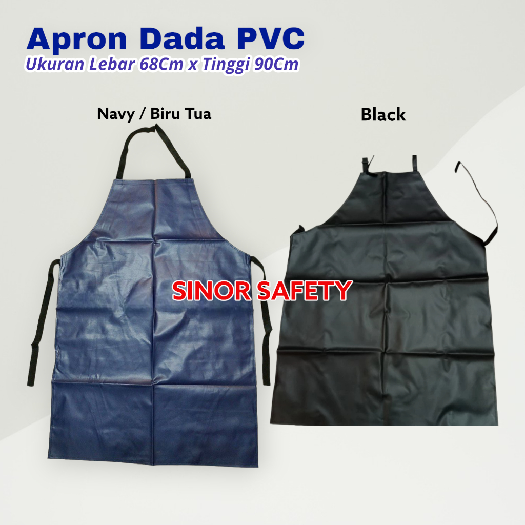 Jual Apron Las PVC Kulit Sintetis Warna Biru dan Hitam - Biru | Shopee ...