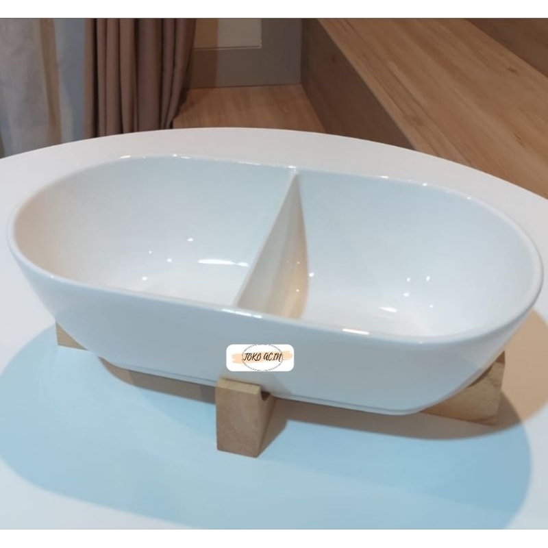 Jual Apptite 27 cm mangkuk saji dengan stand, mangkuk serbaguna ...