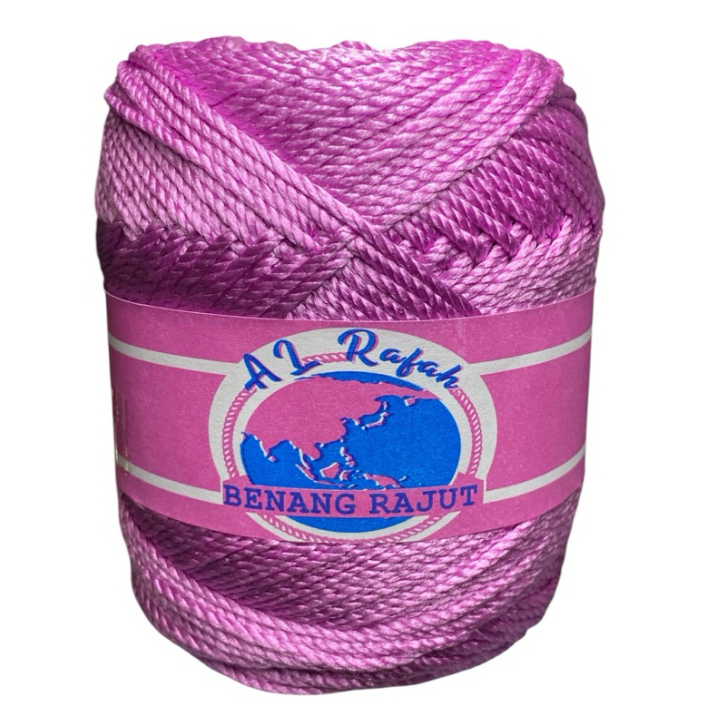 Jual BENANG RAJUT POLY KILAP LILAC | Shopee Indonesia