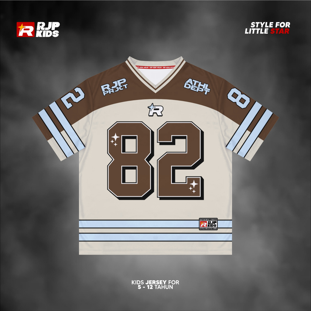 Jual RJP KIDS SERIES Number 82 / Jersey Anak Laki Laki / kaos anak / jersey rugby anak ...