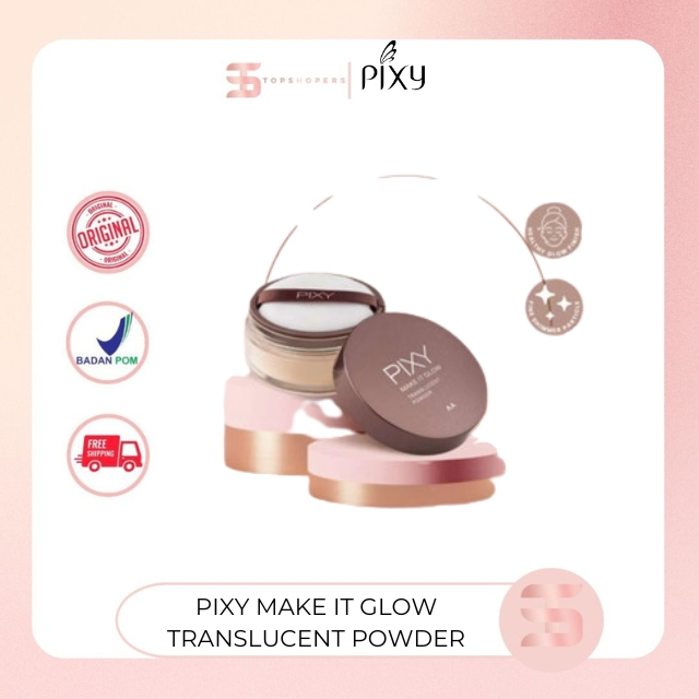 Jual PIXY MAKE IT GLOW TRANSLUCENT POWDER | Shopee Indonesia