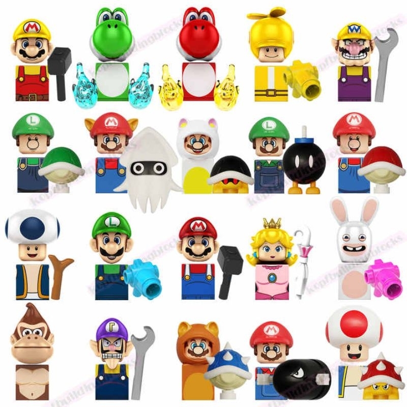 Jual Mainan Balok Super Mario Bros Brick Blocks | Shopee Indonesia