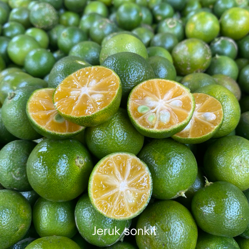 Jual (1KG)Jeruk Sonkit/jeruk kasturi/jeruk lemon cui rasa Asam Segar ...