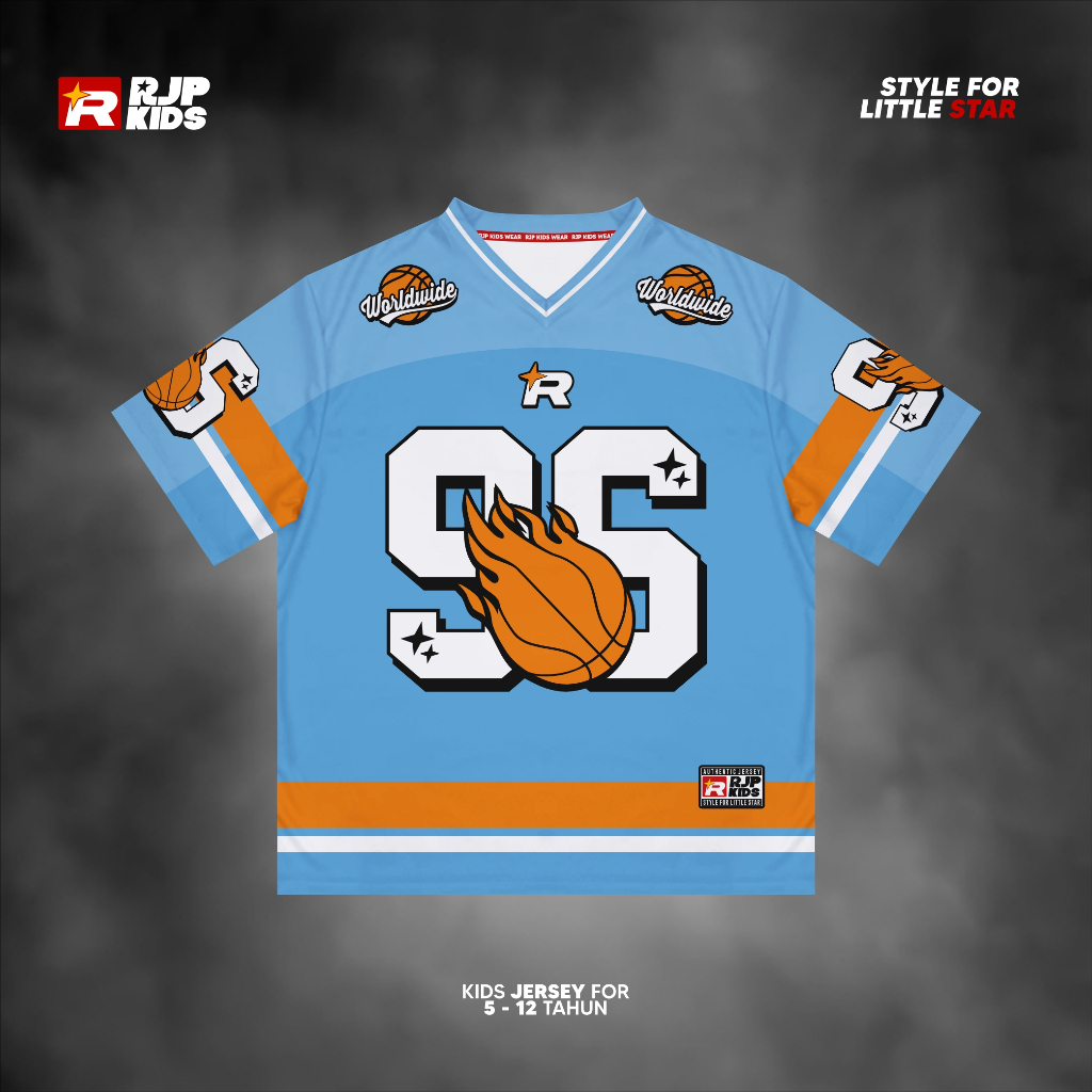 Jual RJP KIDS SERIES Number 96 / jerseynfl / jersey kids sporty ...