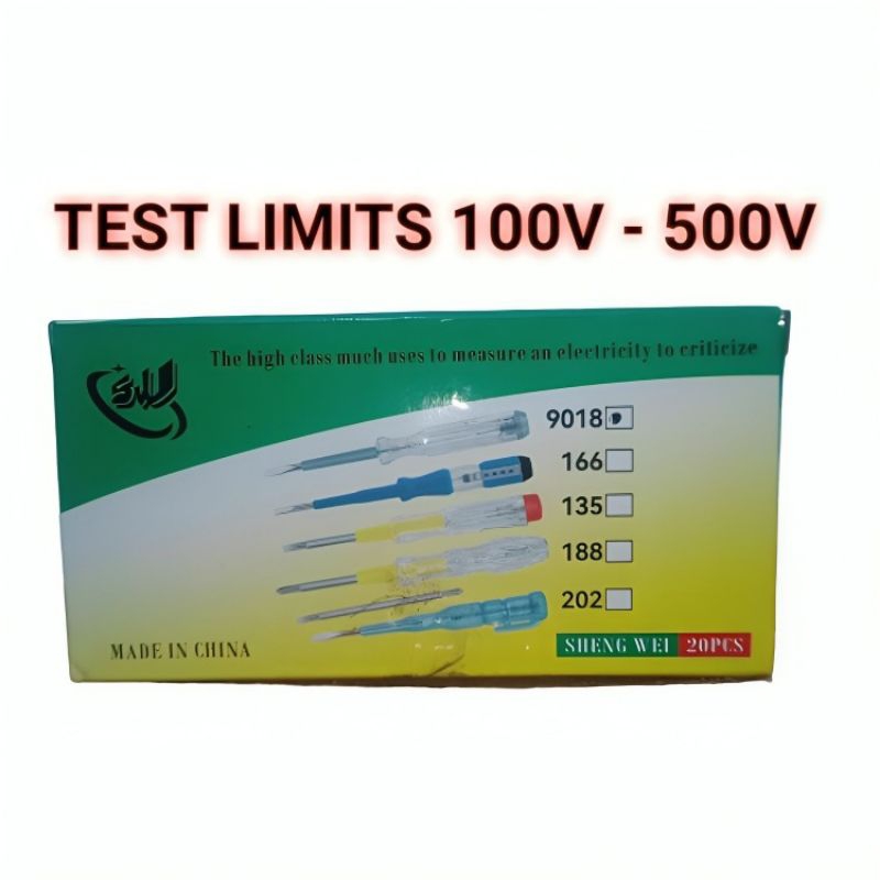 Jual Obeng Tespen test limits 100V -500V | Shopee Indonesia
