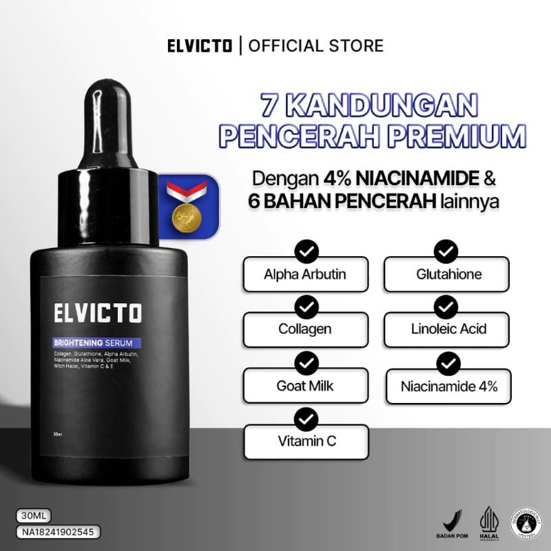 Jual ELVITO BRIGHTENING SERUM PRIA UNTUK MENCERAHKAN WAJAH MENGHILANGKAN FLEK | Shopee Indonesia