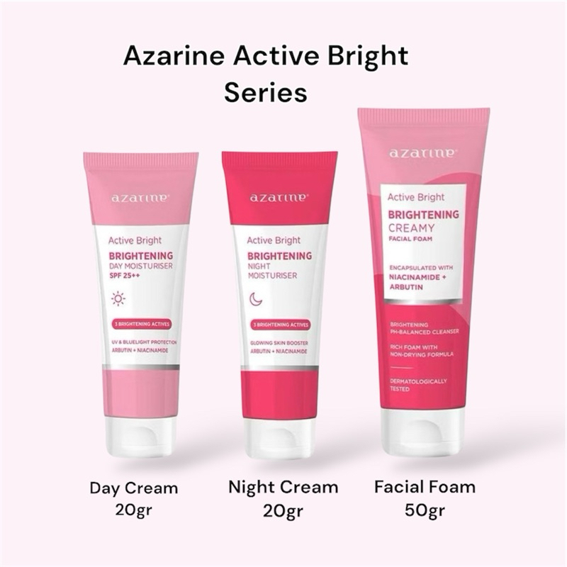 Jual AZARINE Active Bright Brightening Day Moisturizer cream SPF 25 ...