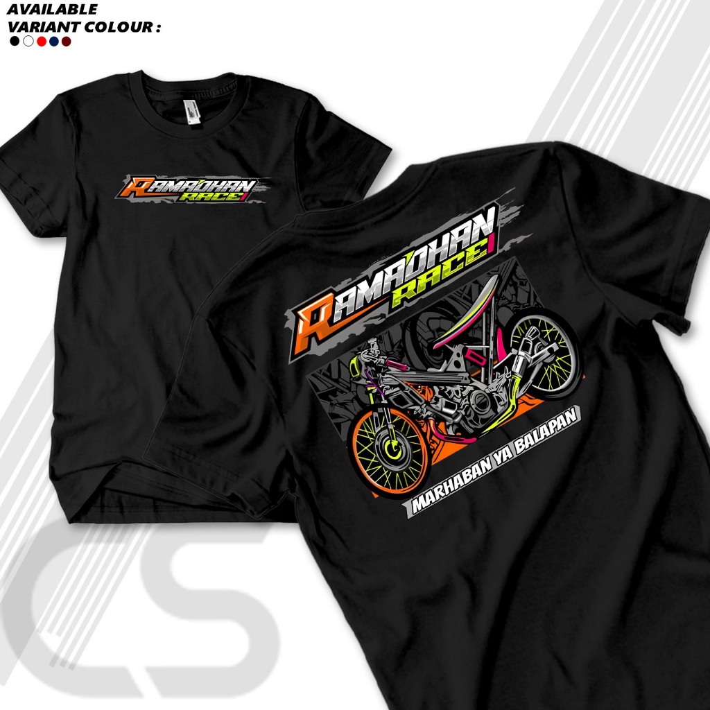 Jual Kaos Ramadhan Race 2026 Marhaban Ya Balapan Vol 3 Drag Bike Baju ...