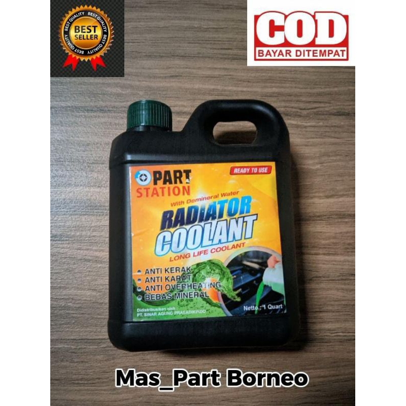 Jual air radiator | air coolant | pendingin mesin kendaraan isi 1 liter ...
