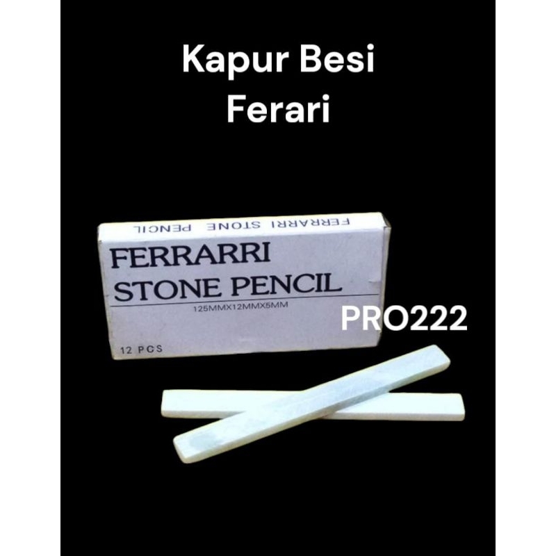 Jual 1 LUSIN KAPUR BESI FERARI // KAPUR BESI FERARI // FERARI STONE ...