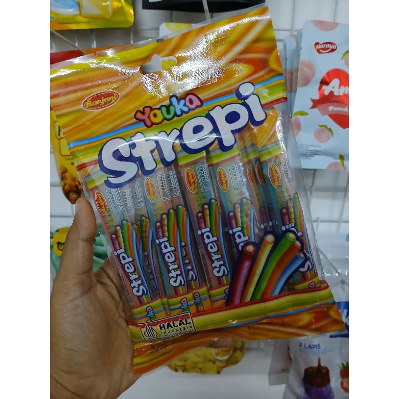 Jual Permen Youka Strepi permen panjang | Shopee Indonesia