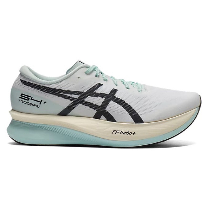 Jual Asics S4+ Yogiri Men’s Running Shoes - White / Black | Shopee ...