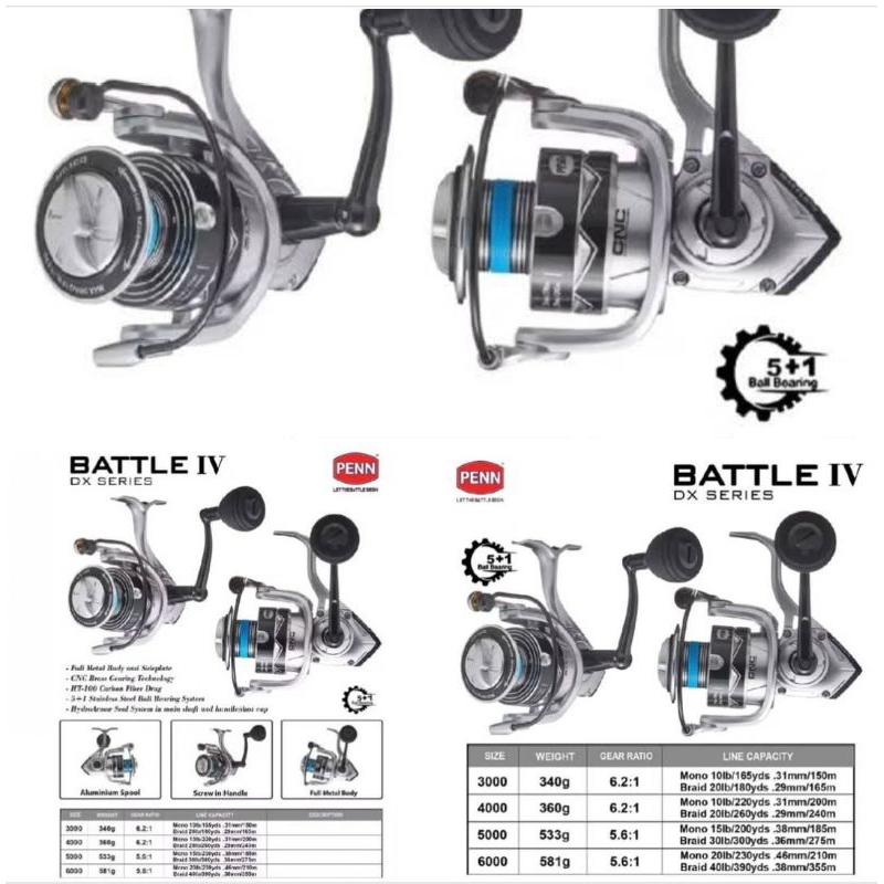 Jual REEL PEEN BATTLE IV-BATTLE IV DX | Shopee Indonesia