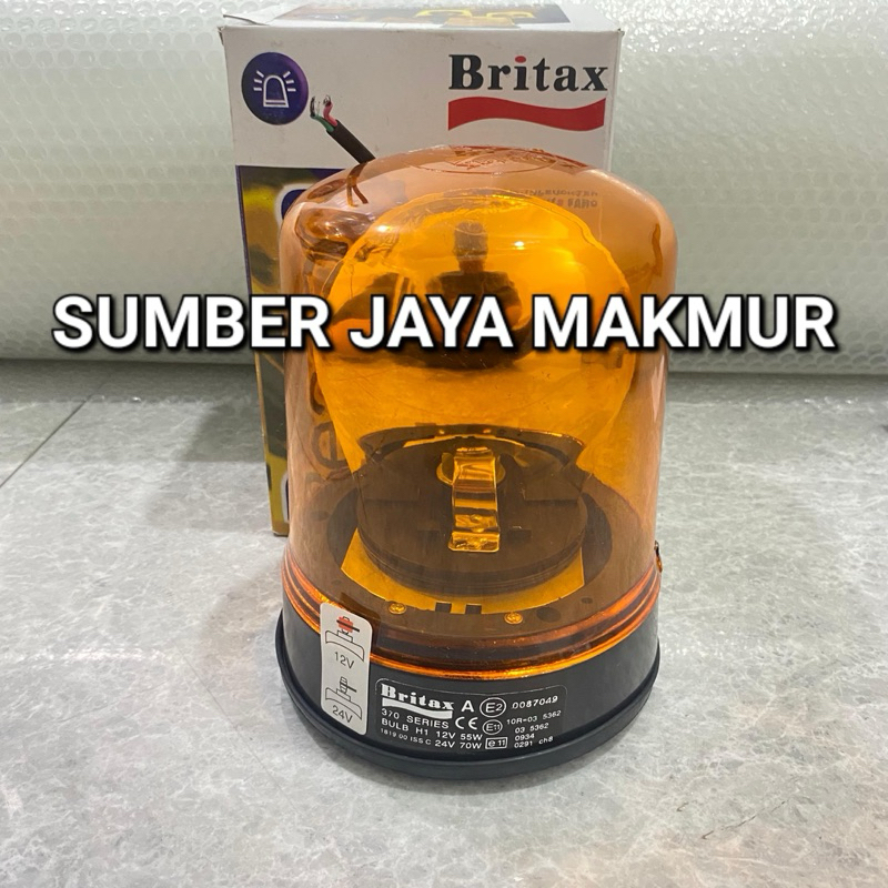 Jual lampu britax LED Universal lampu rotary britax putar 12V-24V ...