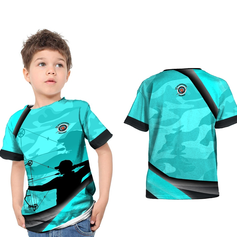 Jual ARCHERY Baju Panahan Kaos Jersey Anak Fullprint Gratis Pakai Nama ...