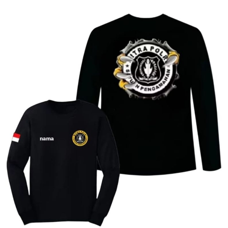 Jual Baju Security Custom Nama & Logo Lengan Panjang - Mitra Polri ...