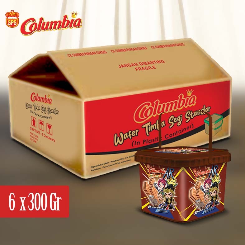 Jual Columbia Wafer Timba Segi Chocolate | Shopee Indonesia