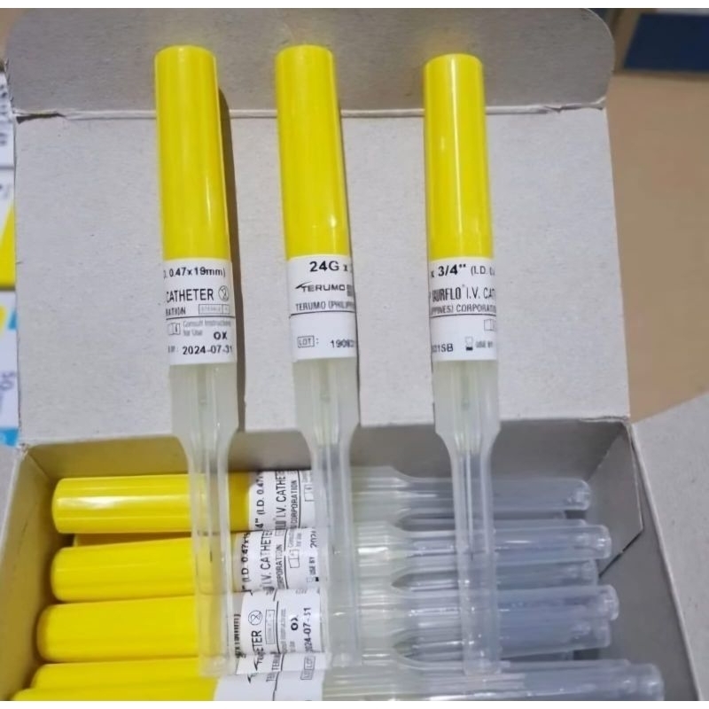 Jual IV Catheter Terumo Surflo IV Kateter Terumo Jarum Infus | Shopee ...